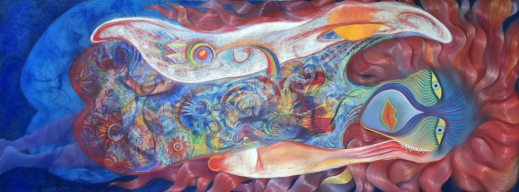 Sayren can't lie anymore by 차나 (Chana), Drawing, Pastel | Art Limited