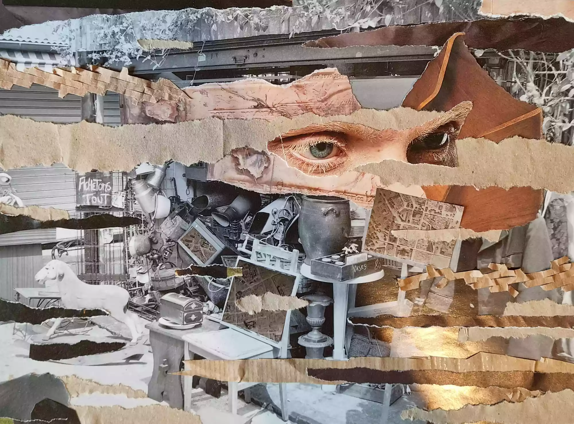 Memories by Rozalia Sasor, Mixed media, Collage | Art Limited