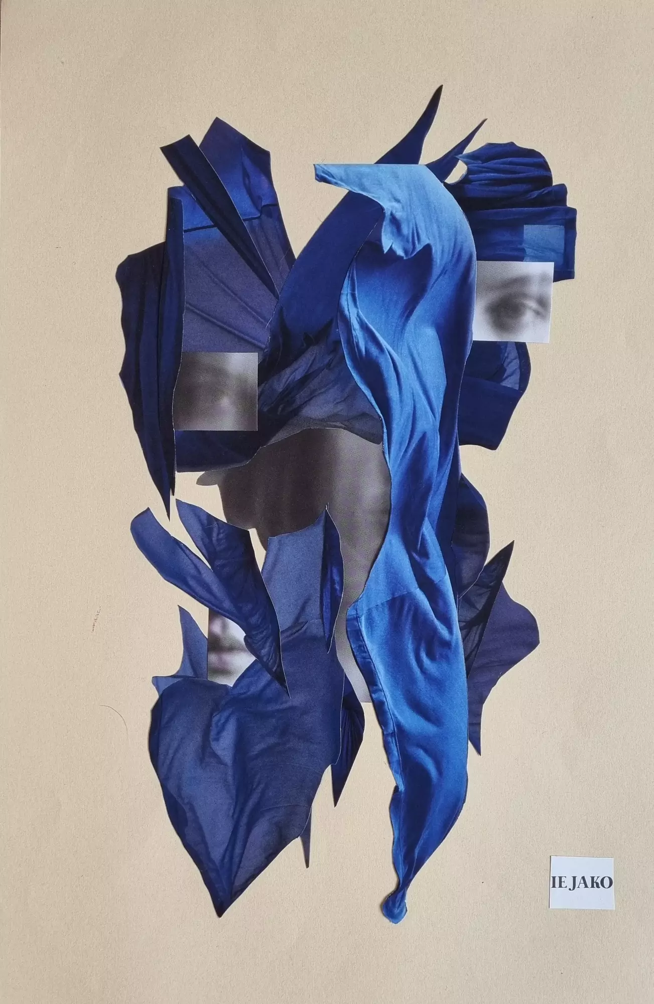 Iejako by Rozalia Sasor, Mixed media, Collage | Art Limited