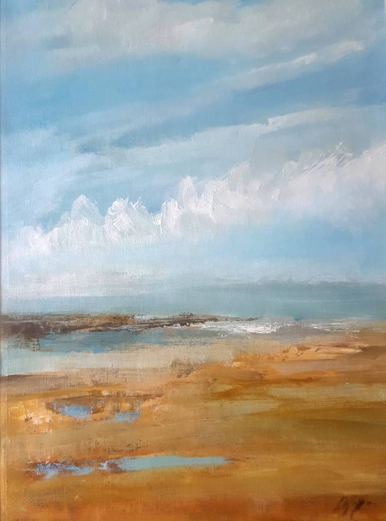 Rockpools by Druscilla Morgan, Painting, Acrylic | Art Limited