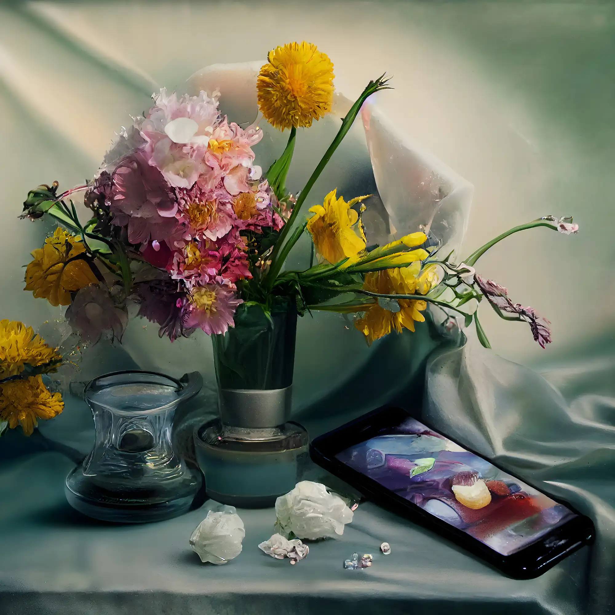 Modern Still Life by Kangaroo Spoon, Digital art | Art Limited
