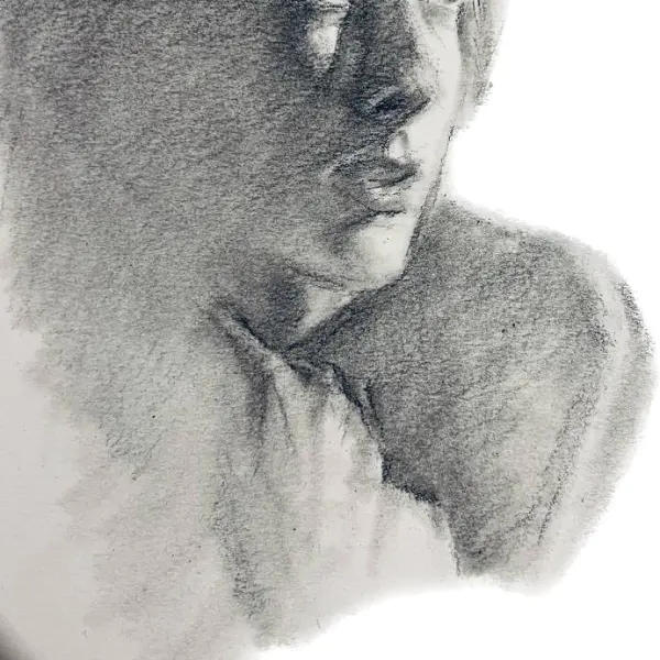 A Clear Night In Winter by Adel Hanna, Drawing, Pastel | Art Limited