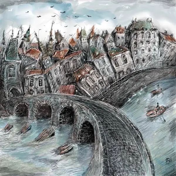 House by Lu Dafi, Drawing | Art Limited