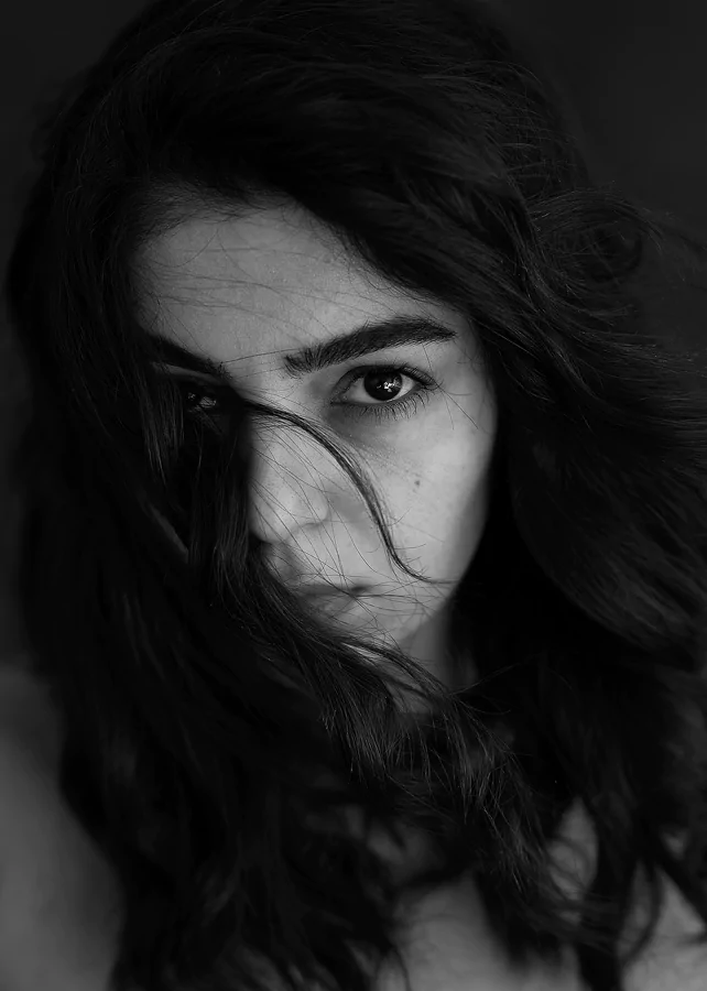 Self portrait by Samira Hesami, art work | Art Limited