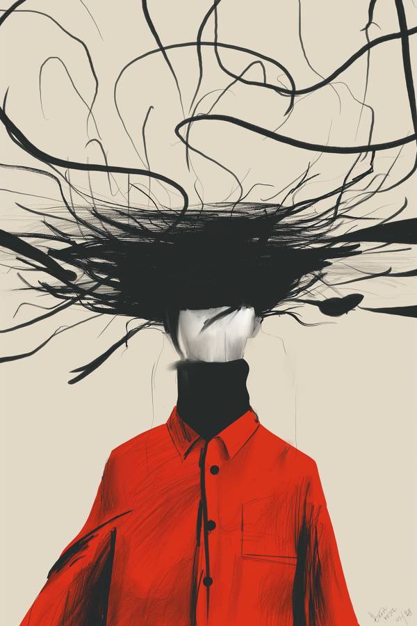 Within Nothingness by Evrim Keser, Drawing, Digital | Art Limited