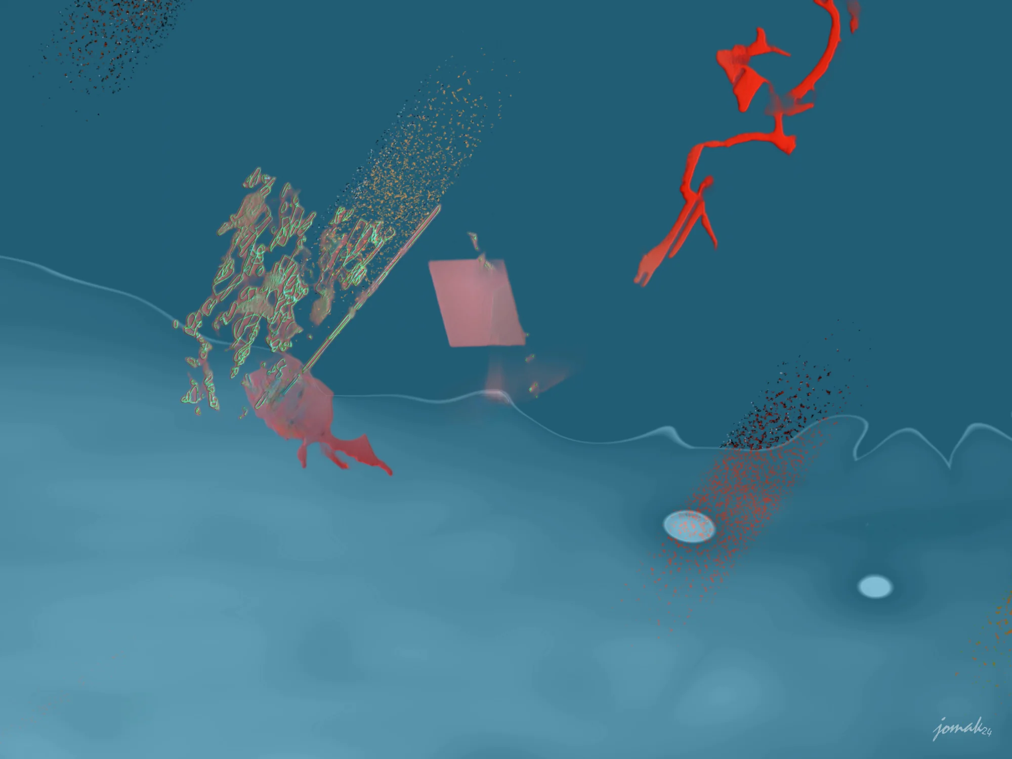 Fisherman by Jomak, Digital art | Art Limited